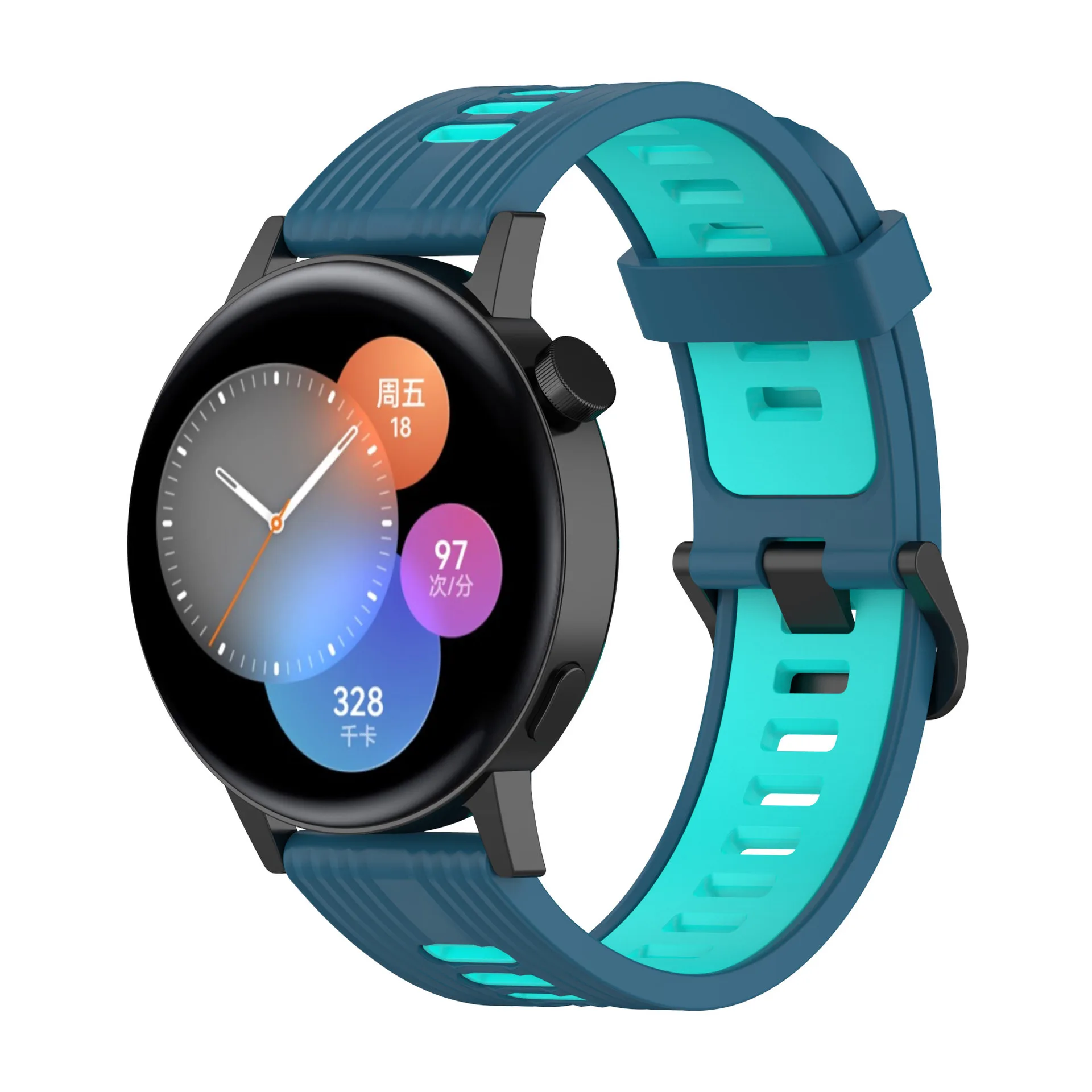 Somiis Silicone Straps for Huawei Watch GT3 - Stylish & Durable
