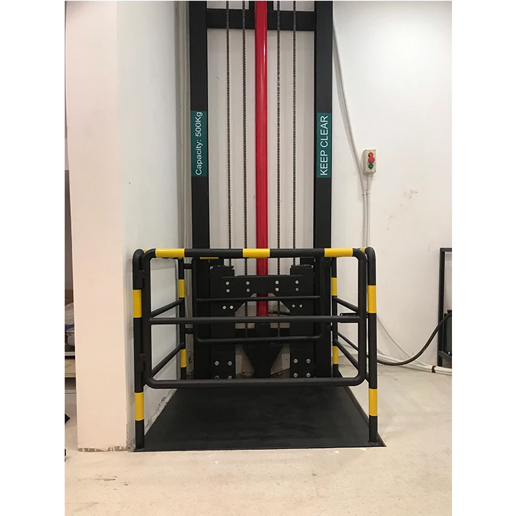 Specialized Supply Hydraulic Cargo Lift Elevator 0,5 Ton 5m High Class ...