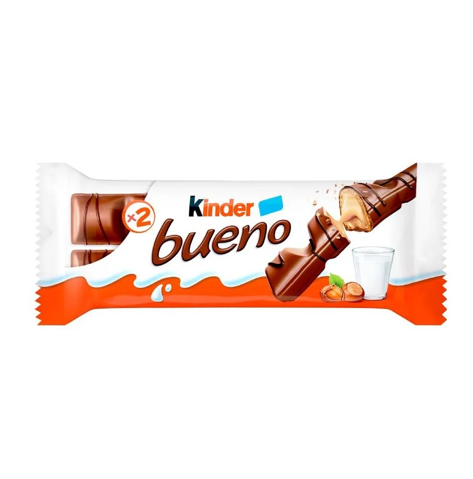 Ferrero Kinder Bueno - Enjoy Sweet Chocolate with Cookies
