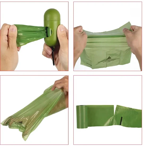 Eco Friendly Corn Starch Custom Plastic Biodegradable Pet Bags Dog ...