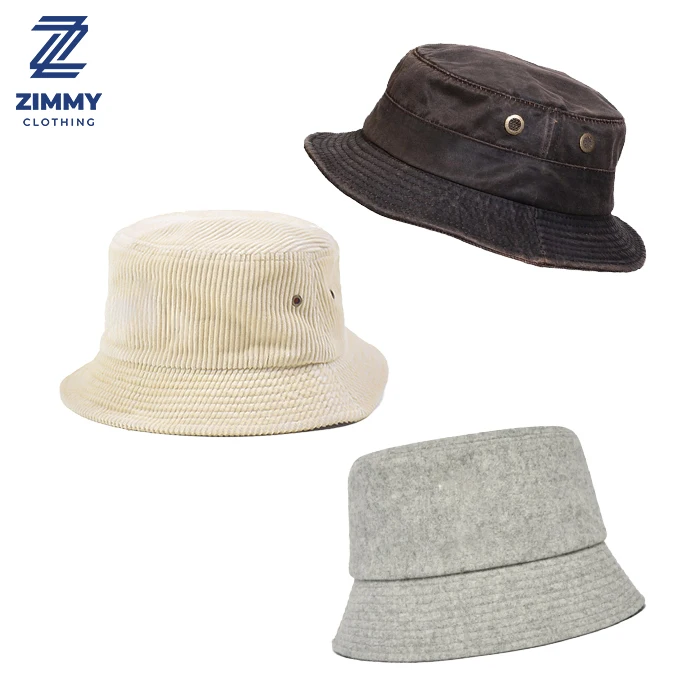 Genuine Streetwear Polyester Bucket Hat Functional Travel Polyester ...