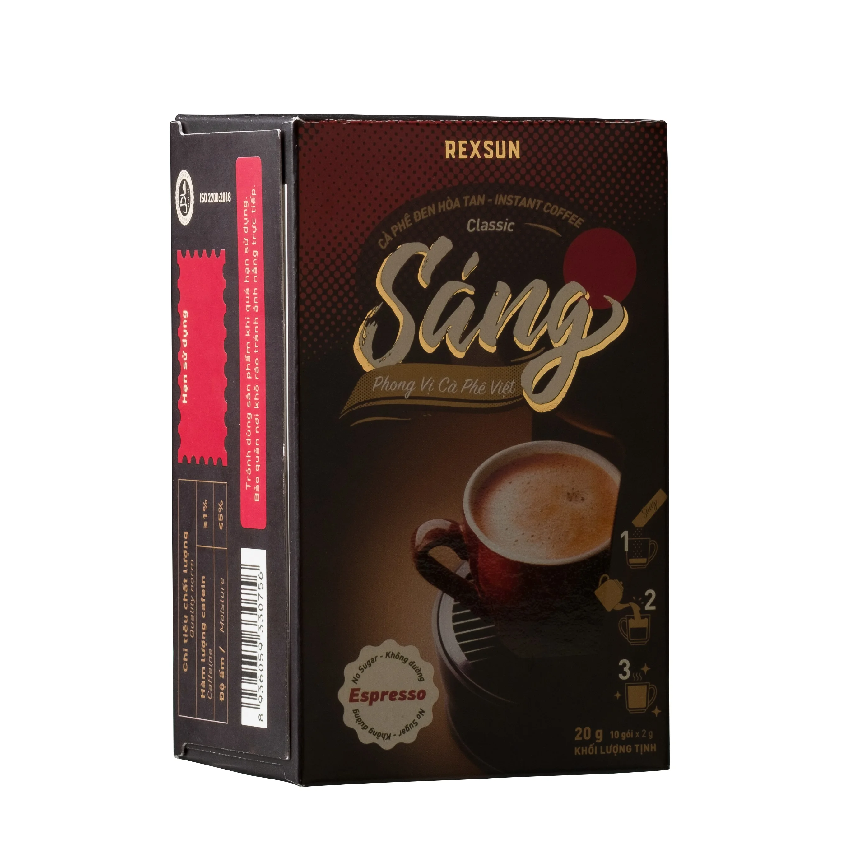 Alibaba.com: Rexsun Black Instant Coffee 20g/100g per Box, Portable ...