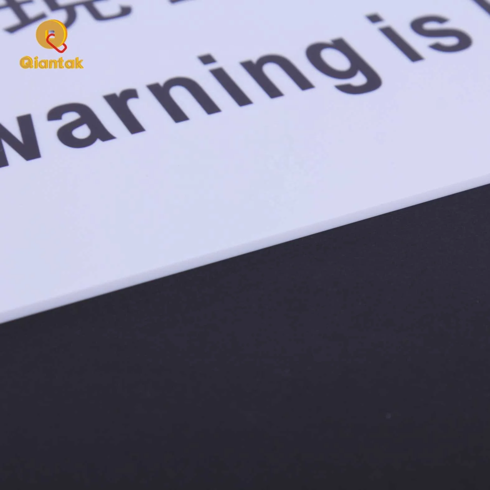 Acrylic & Plastic Safety Warning Sign Board Printed Security Signpost ...