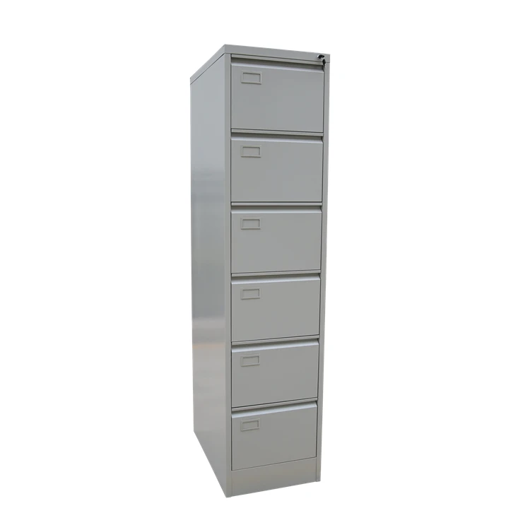 6 Drawer Metal Filing Cabinet for Home Office - Durable & Stylish