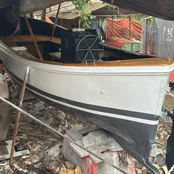 Fiberglass Hull And High Quality Teak Wood Design Sloep Boat With 3 ...