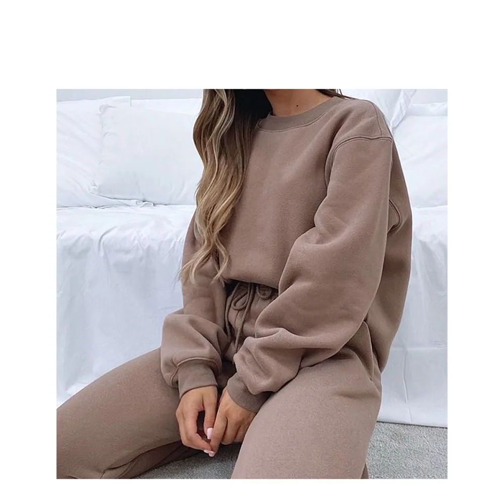 High Quality 100%cotton Tech Fleece Women's Tracksuit Plain Oversized ...