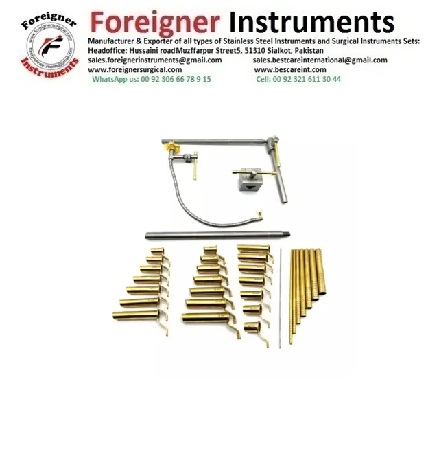 Surgical High Quality Tubular Retractor System For Brain Surgery - Buy ...