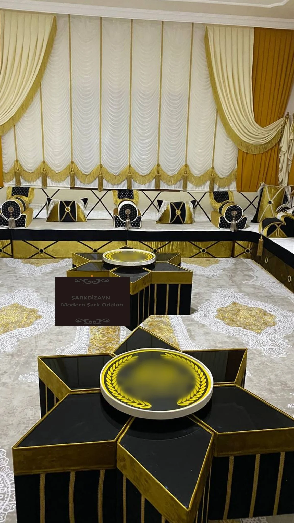 Arabic Majlis Moroccan Majlis Design | Sitting Height 40cm | Sofa ...