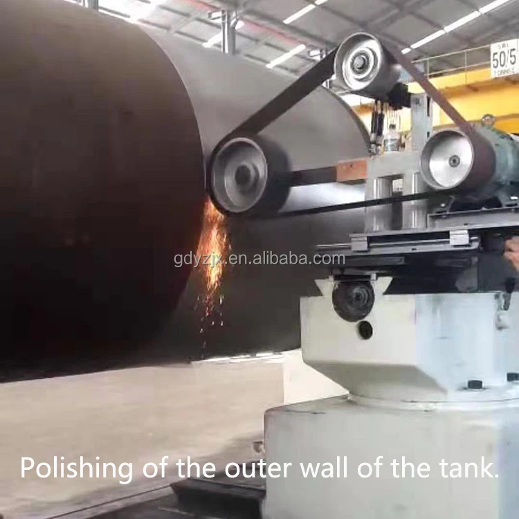 PU Glue Reaction Kettle With External Half-pipe Steam Heating, Sealing ...