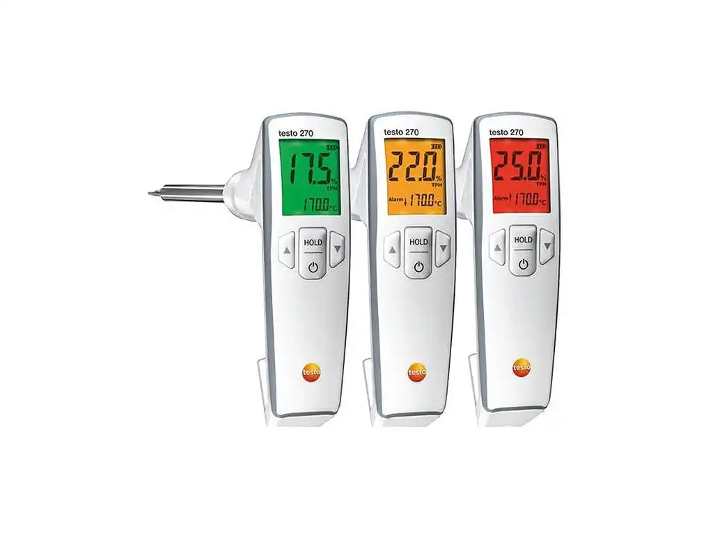 Testo 270 Cooking Oil Tester - Accurate Oil Temperature Gauge with ...
