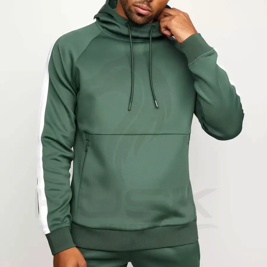 Man Tracksuit Cotton Polyester Design Your Own Men's Hooded Tracksuit ...