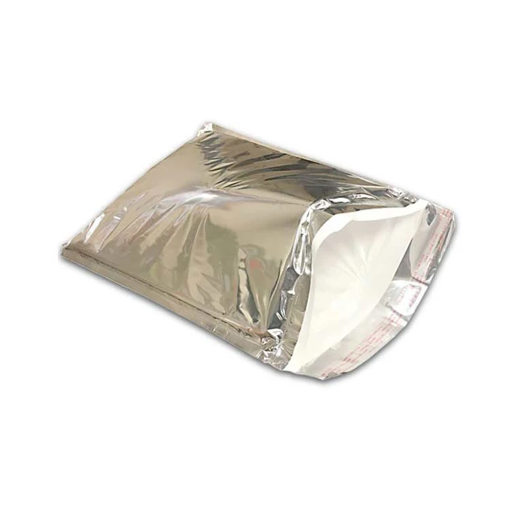 Large Silver Metallic Foil Cool Mailing Self Seal Insulated Thermal ...