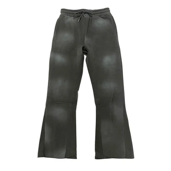 High Quality Custom Blank Flare Sweatpants Streetwear Flare Sweat Pants ...