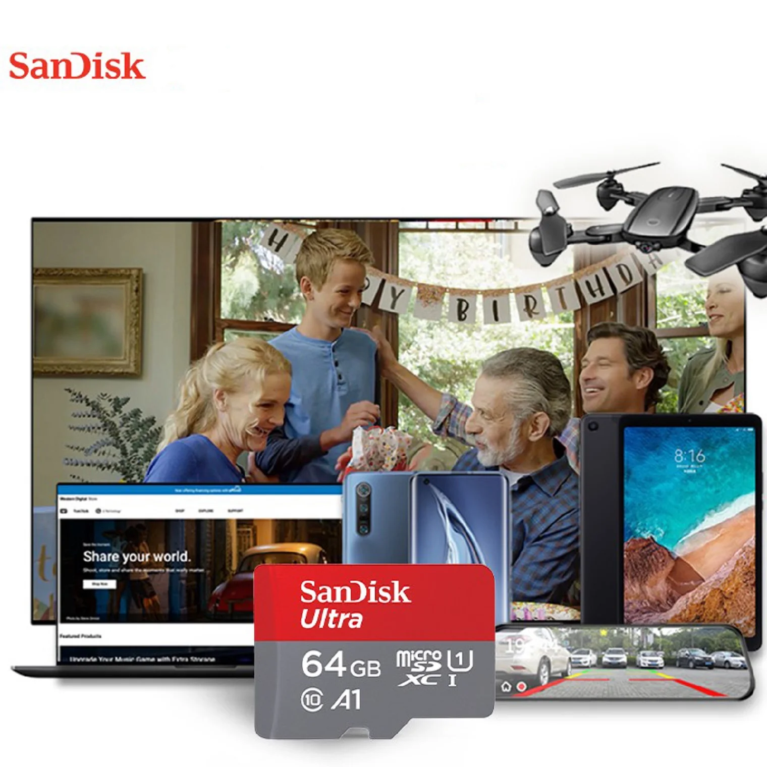 Sandisk SD Memory Cards - High Quality Storage Solutions