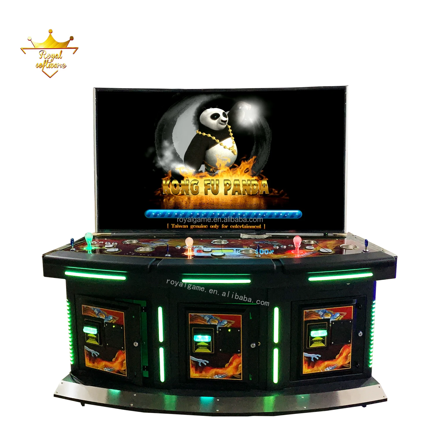 US Popular Fish Game Arcade Cabinet 8 Player 10 Player Fish Table Fish ...