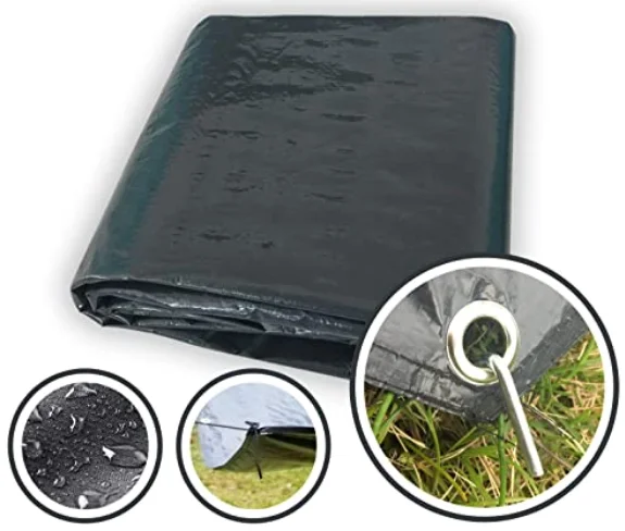 Heavy Duty Nylon Tarp Thick Waterproof Blocking Protective Cover ...