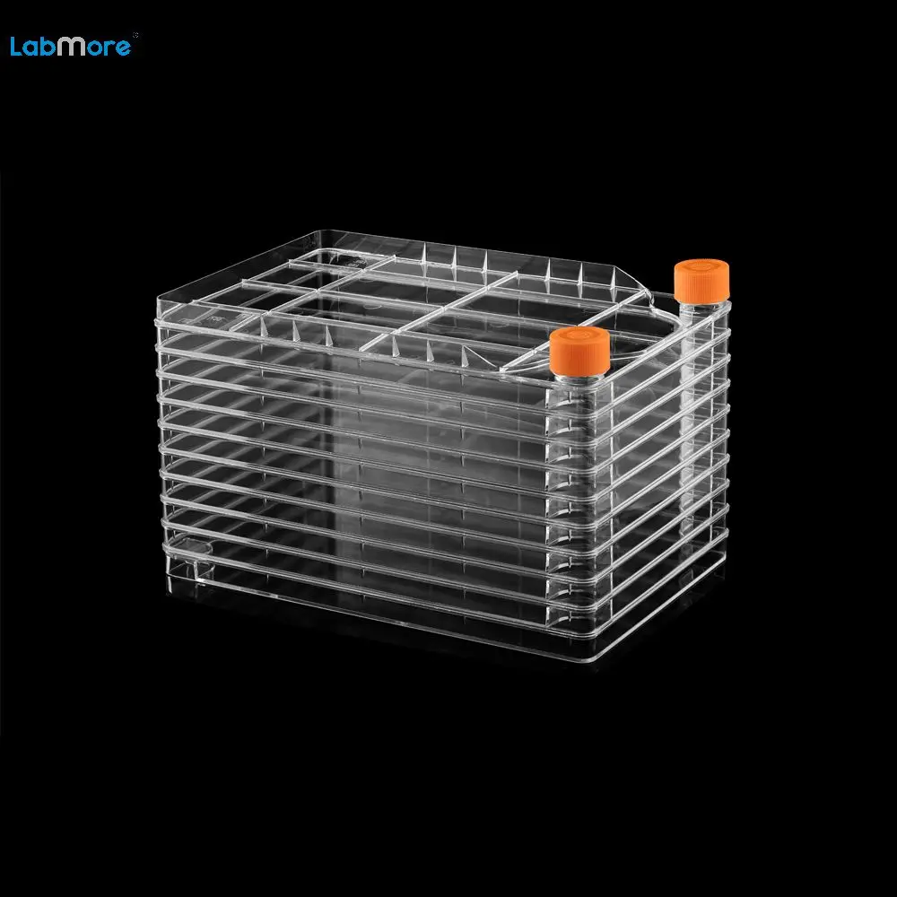 High Quality Cell Factory System 1 2 5 10 40 Layers Cell Factory ...