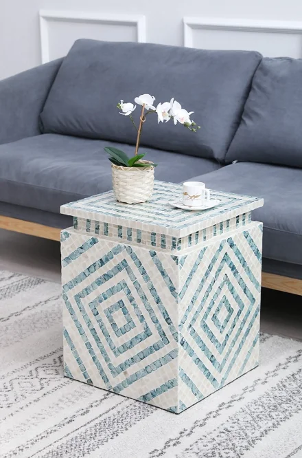 Gorgeous Style Hot Trend 2022 bar Stool Inlaid Mother of Pearl MOP ...