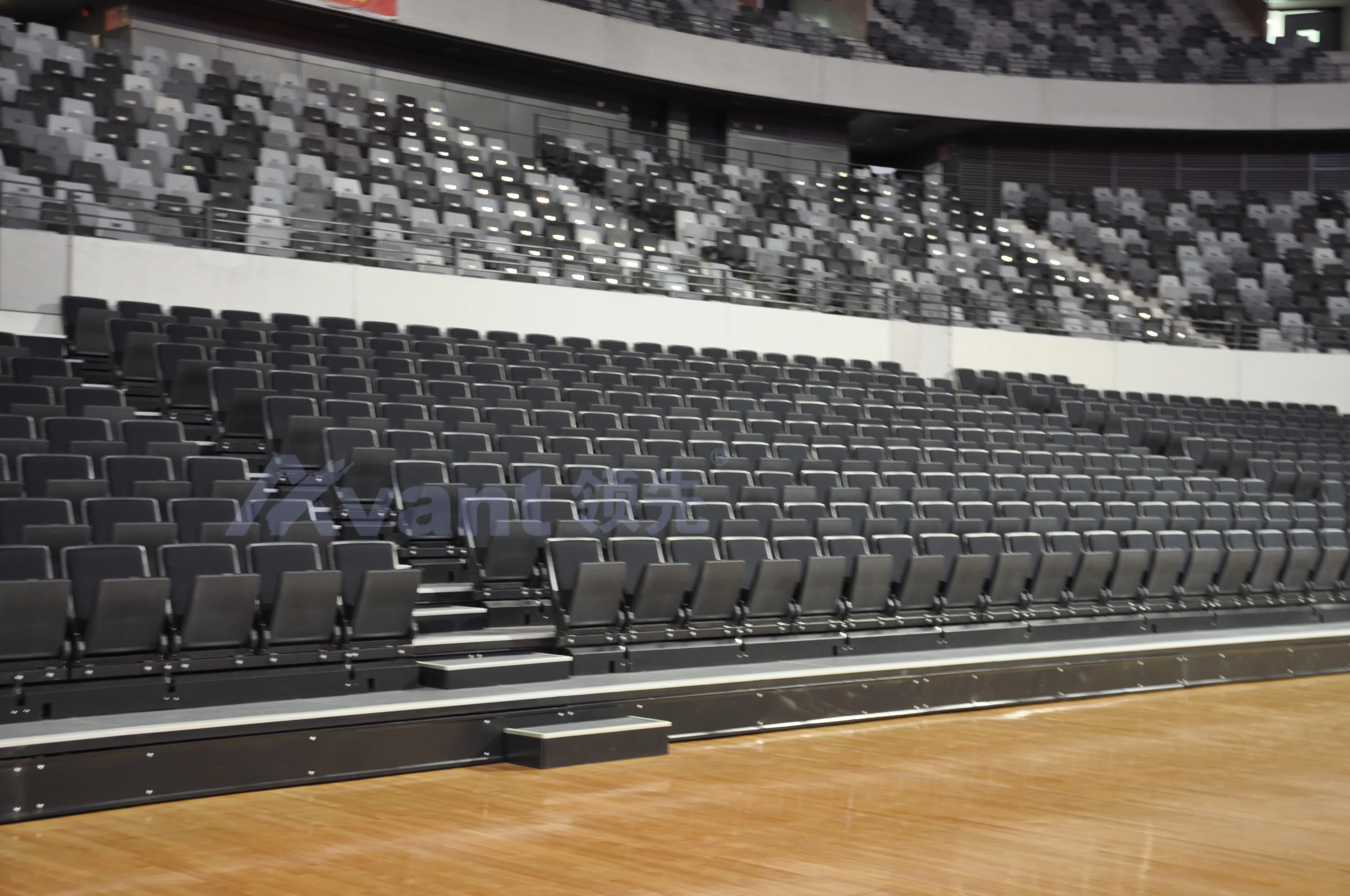 Avant Movable Tribune Seats For Stadium Manual Or Electrical Telescopic ...