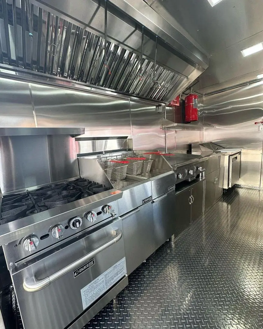 Mobile Food Truck Custom Concession Vending Food Trailer With Fully ...