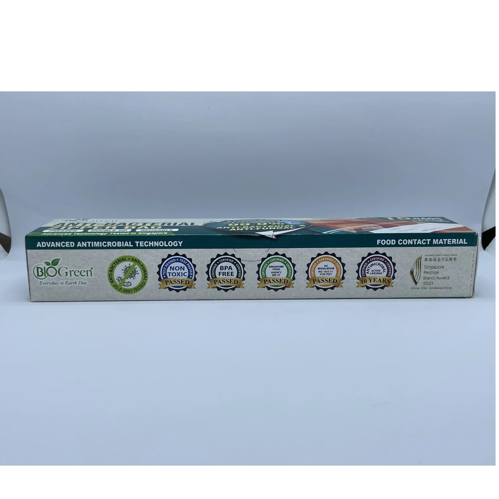 Oem Aseptic Plastic Bags Clear Reusable Freezer 25 Bags Small W17cm ...