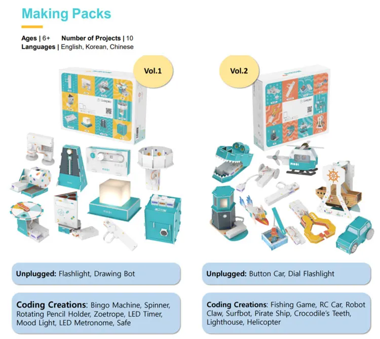 Luxrobo Educational Coding Toys Stem Kits For Kids Coding & Programming ...