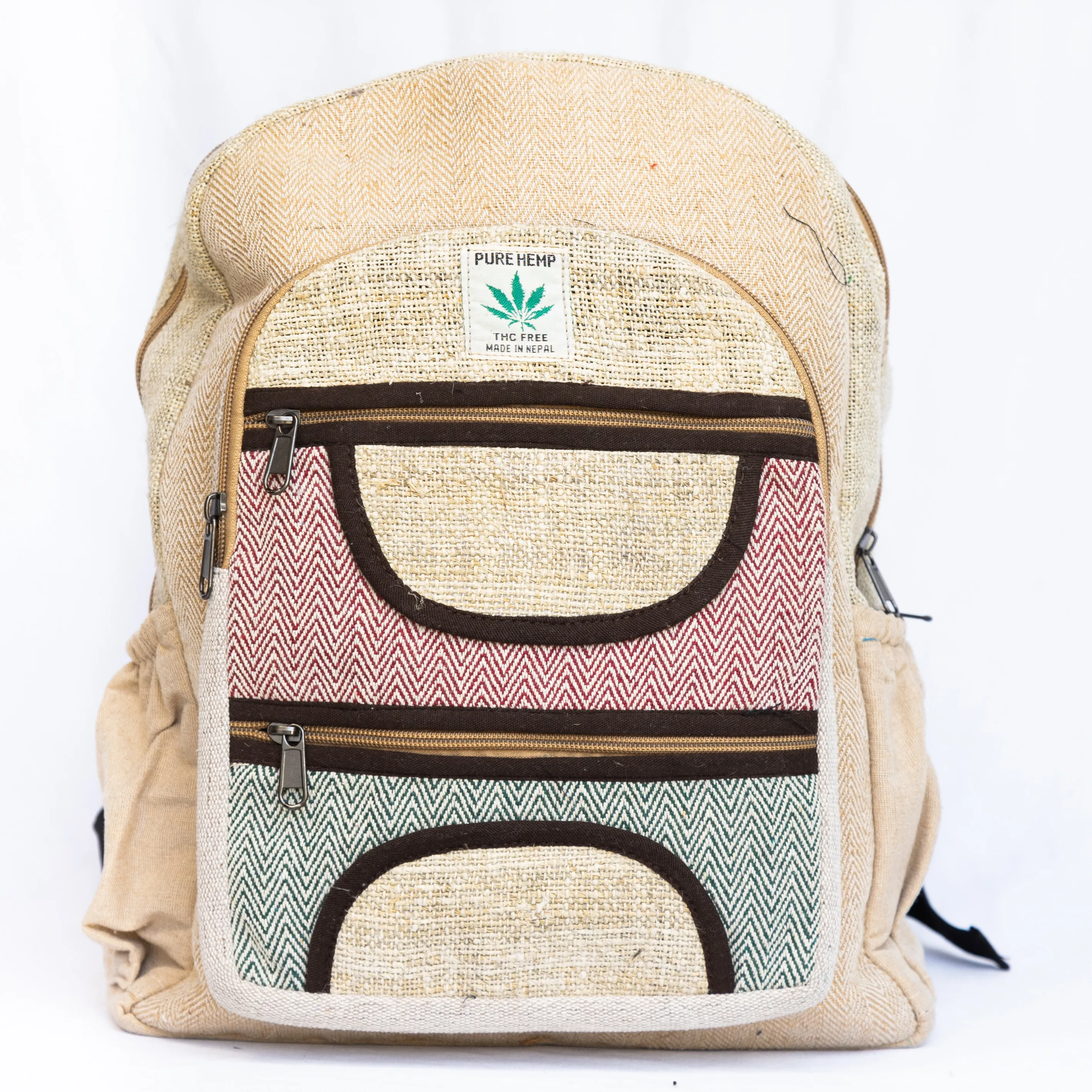 Himalayan Hemp Adventure Backpack Handcrafted For Authentic Outdoor ...
