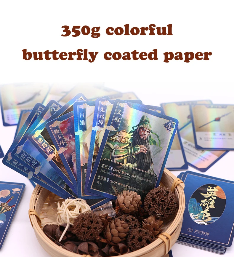 Custom Holographic Card Game Printing - Anime Trading Cards & Custom ...