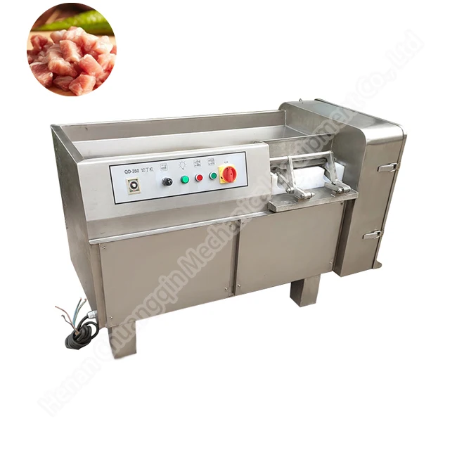 400kg/h Cutter Beef Dicer Portable Cutting Industrial Frozen Meat ...