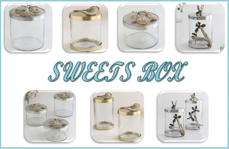 Fantastic Design Aluminium Sweets Box Greatest Quality Round Shape ...