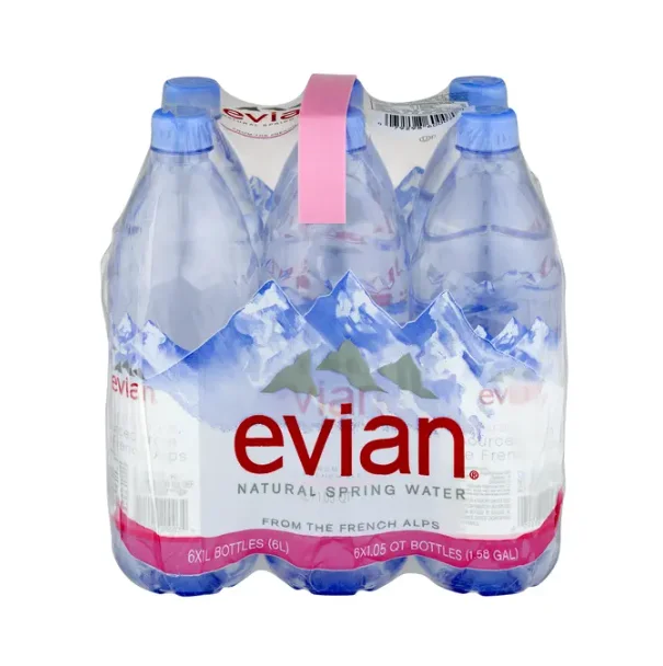Best Natural Mineral Still Water Lunch Healthy Drink Hydrate - Evian Natural Spring Water - Buy ...