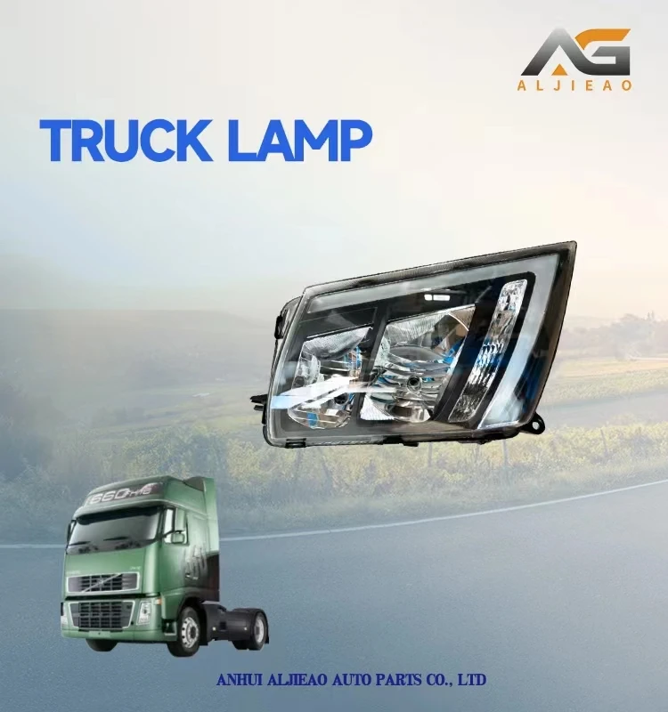 ANGIO Genuine Heavy Duty Headlight LED Right for VOLVO Fh 16 95 ...