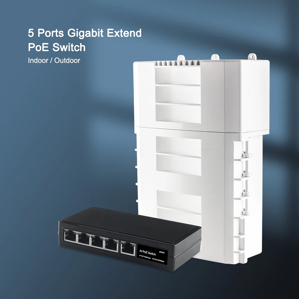 Manufacturing Price Waterproof Outdoor Network Switch Poe Extender For ...