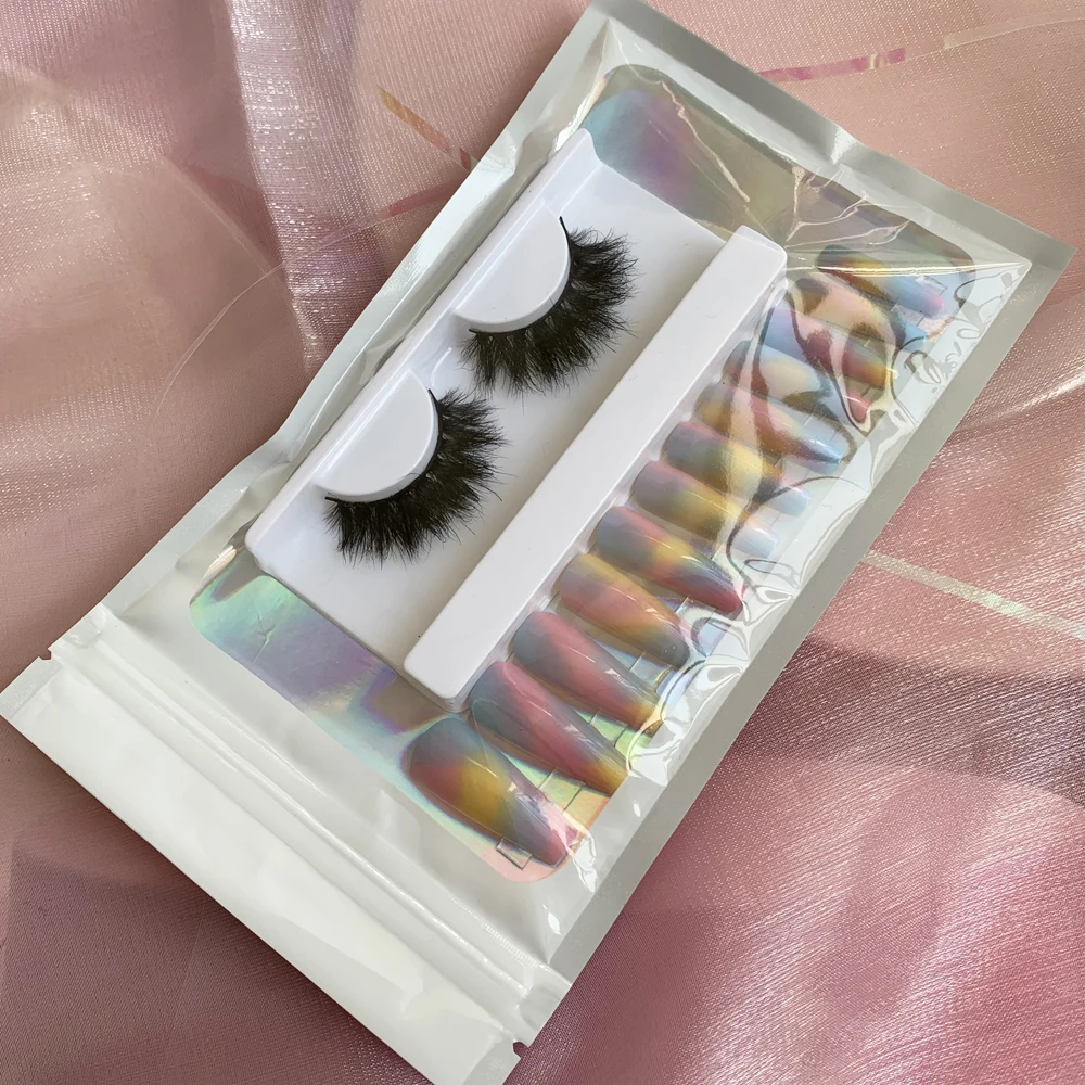 2022 Press On Nails And Lashes Set For Finger Nail And Toe Nails Press