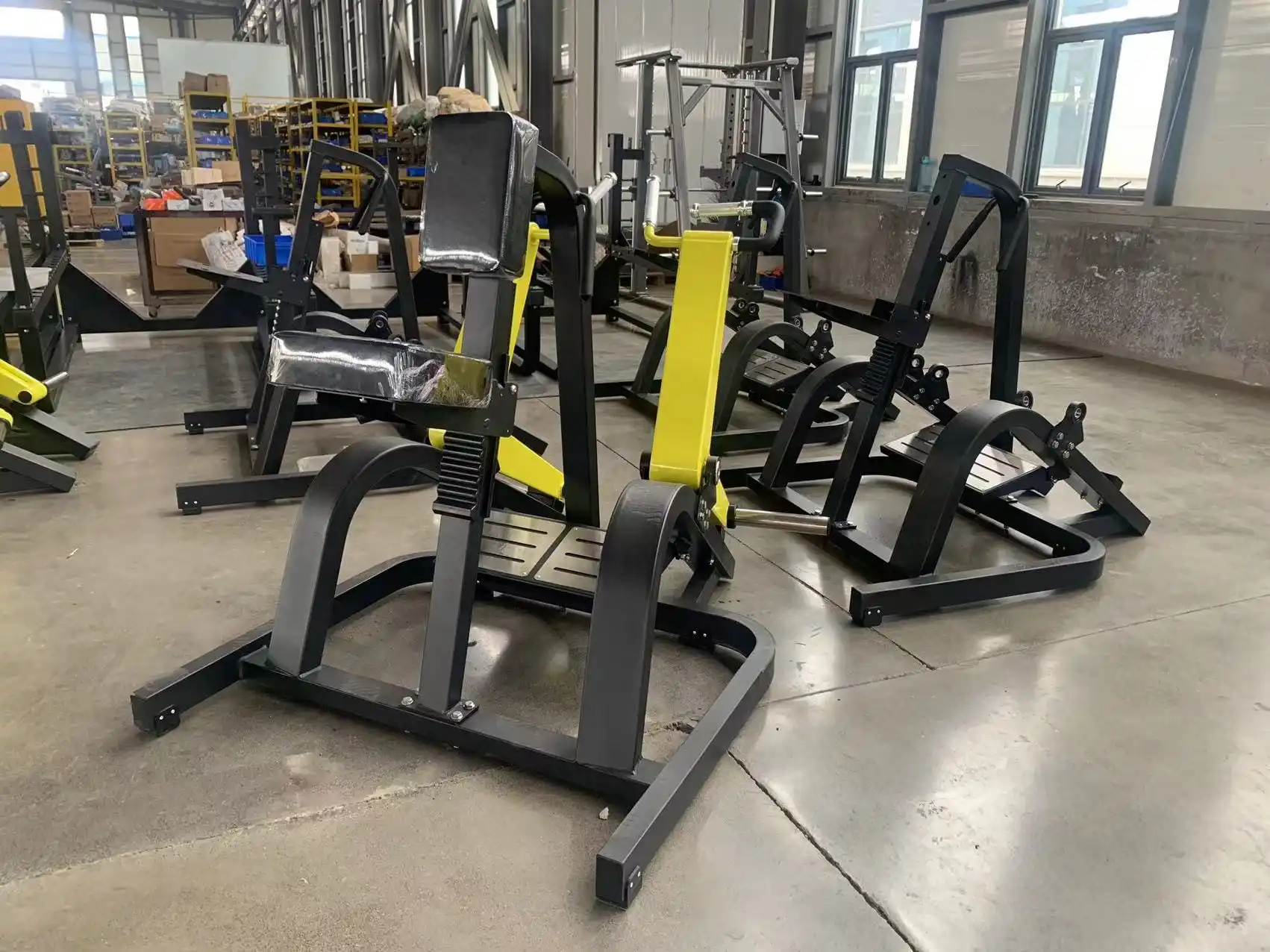 Commercial Gym Machine Plate Loaded Seated Rowing Machine Incline Level ...