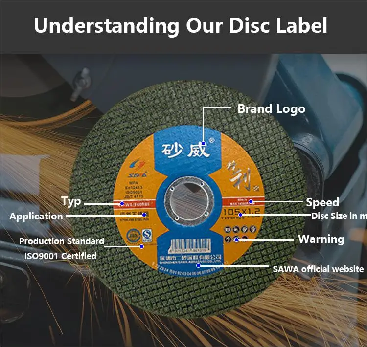 Higher Security 4 Inch White Alumina Cut Off Wheel Steel Discs ...