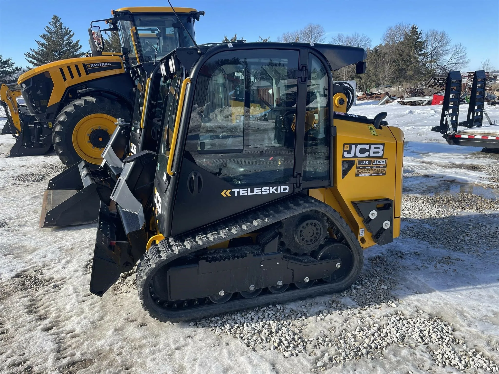 MULTI-FUNCTION HYDRAULIC SYSTEM JCB 2TS-7T TRACKED TELESKID STEER ...