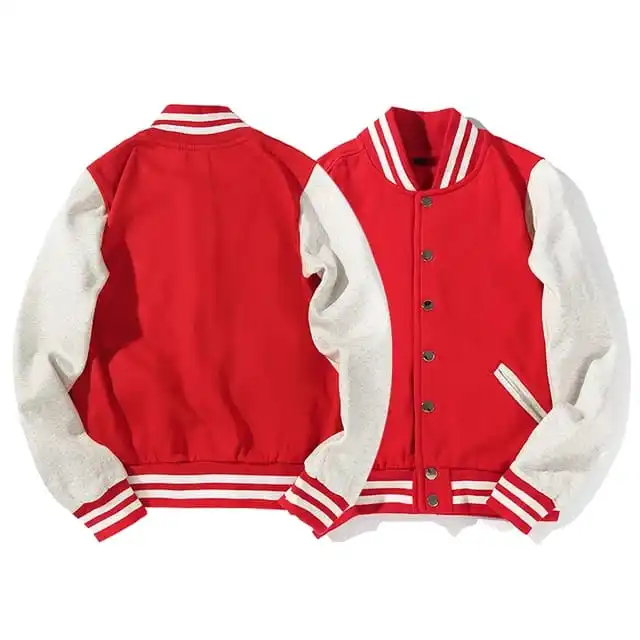 Top Sale Work Uniform Leather Sleeve Varsity Jackets Custom Windbreaker ...