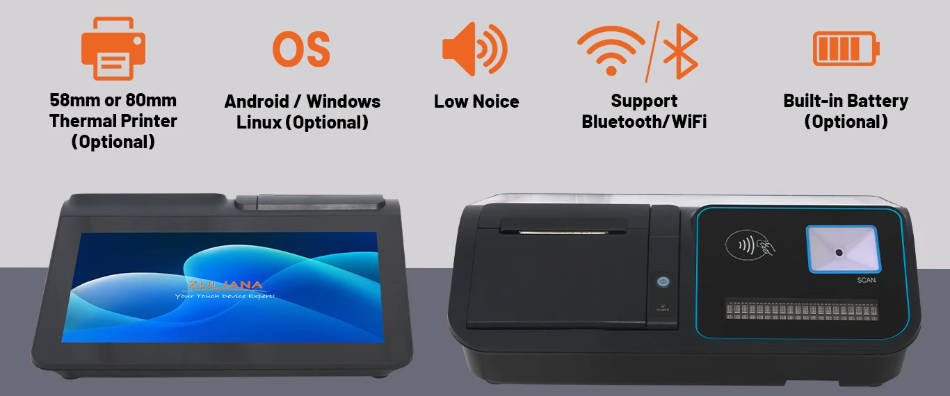 Cheap Price Countertop Mini Capacitive Touch Screen Pos Machine Monitor ...