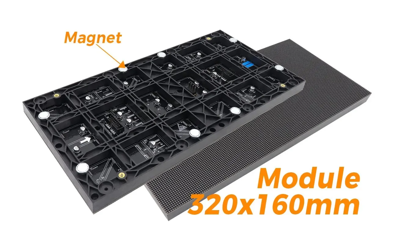 Indoor LED Video Wall - 640x480mm HD Display by Eagerled