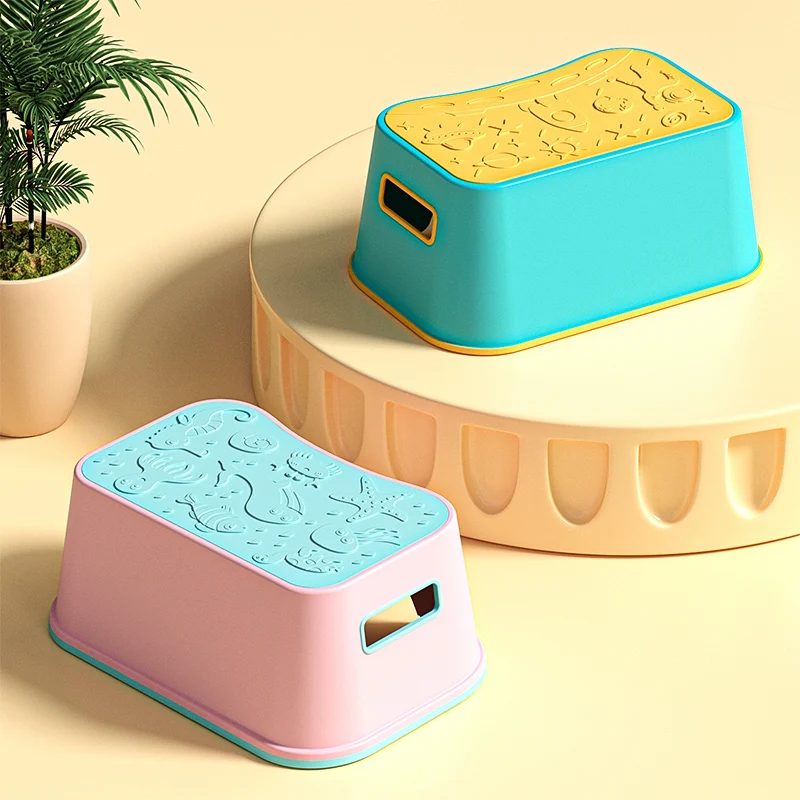 One Stepping Toddler Toliet Trainer Safety Guard Baby Step Stool ...