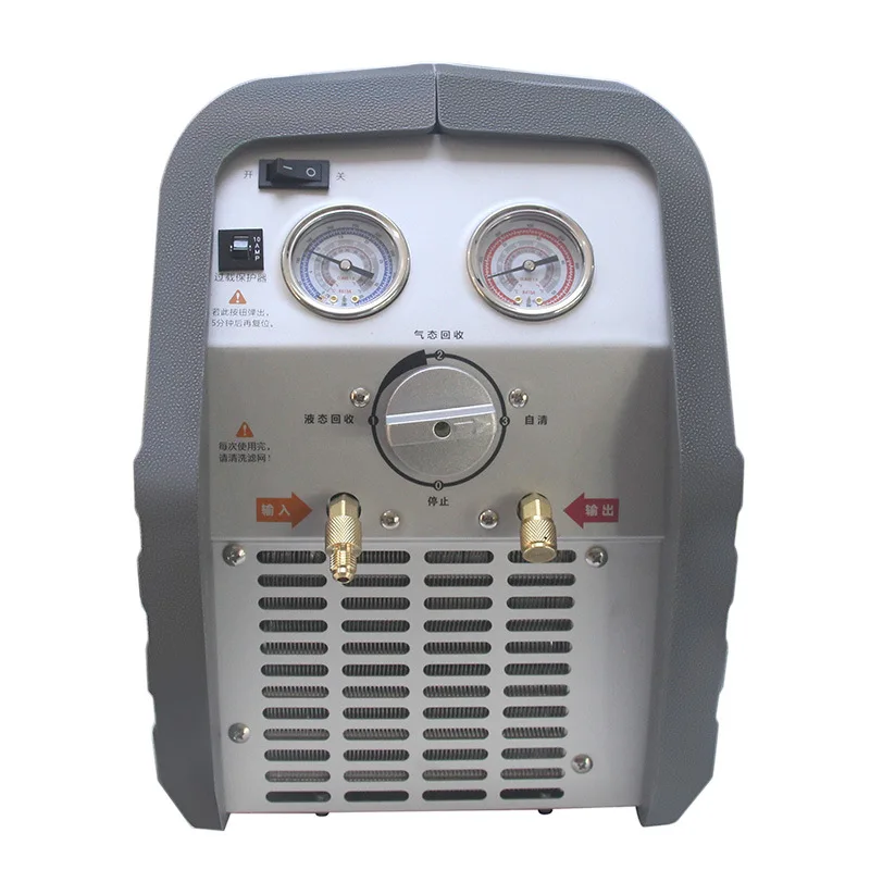 Hvac Air Conditioner Single Cylinder Gas Refrigerant Recovery Machine ...