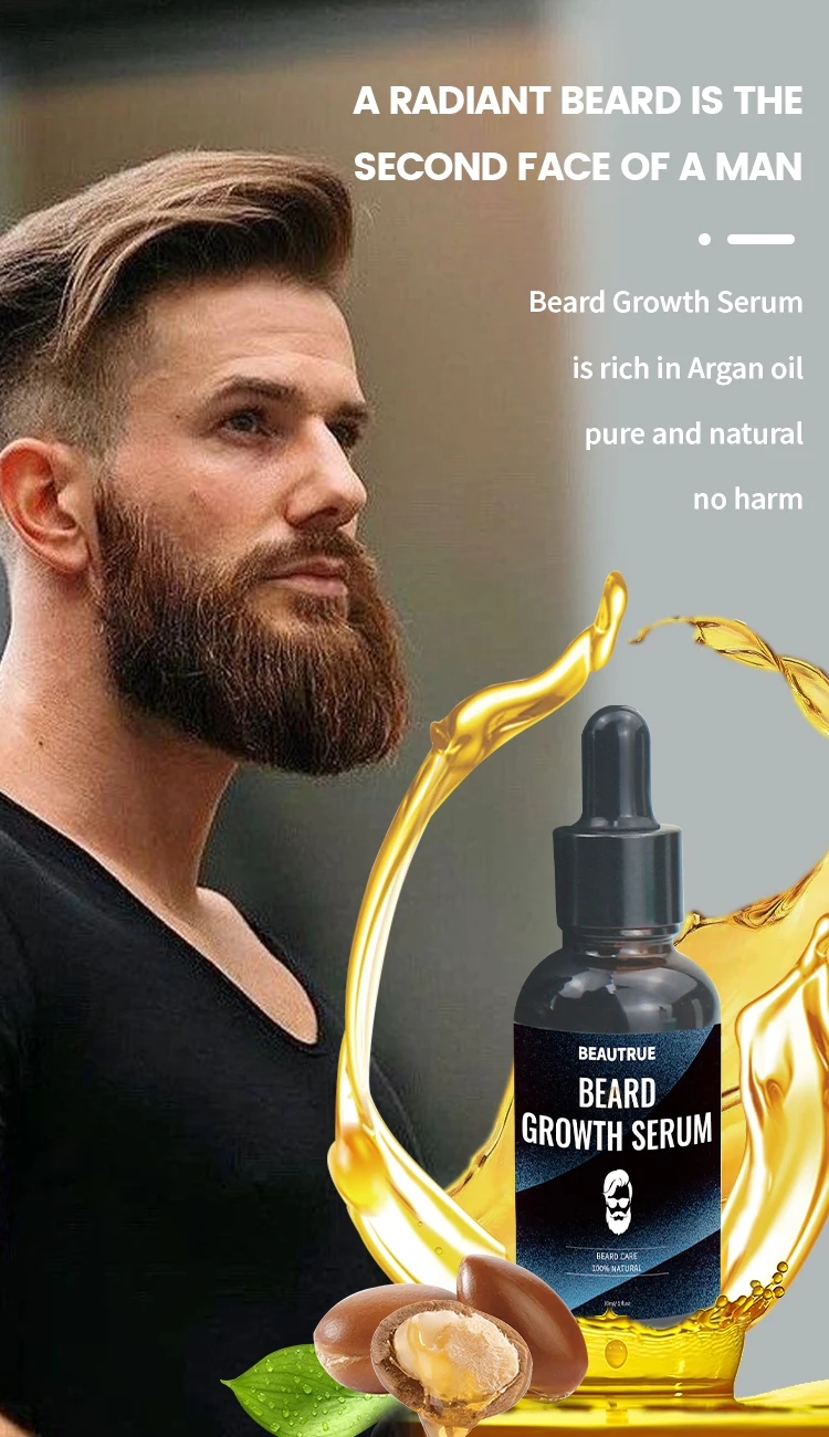 Repairing Activating for Dashing Gentlemen Pure Nutrient Beard Growth ...