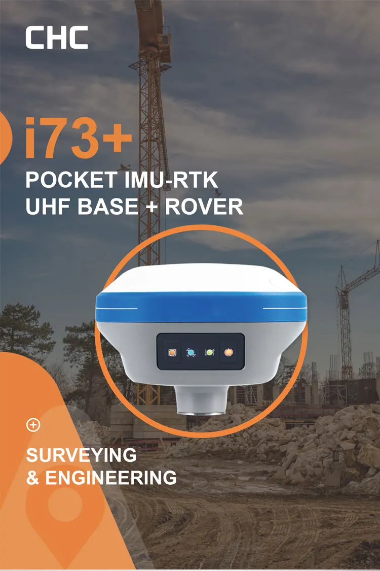 CHC I73 Rover - Precision GNSS Receiver with Customized Support