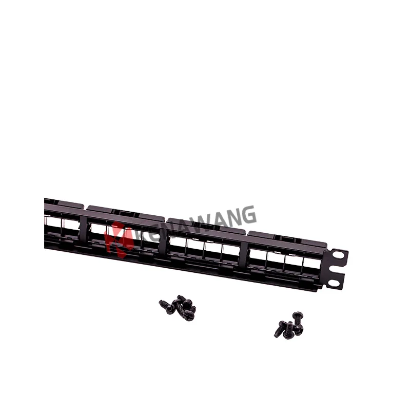 Rj45 Cat5e Cat6e Patch Panel Cppl24wbly Panduit 24-port Modular ...