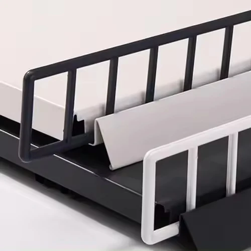 Plastic stopper shelf edge stopper rail for supermarket shelves ...