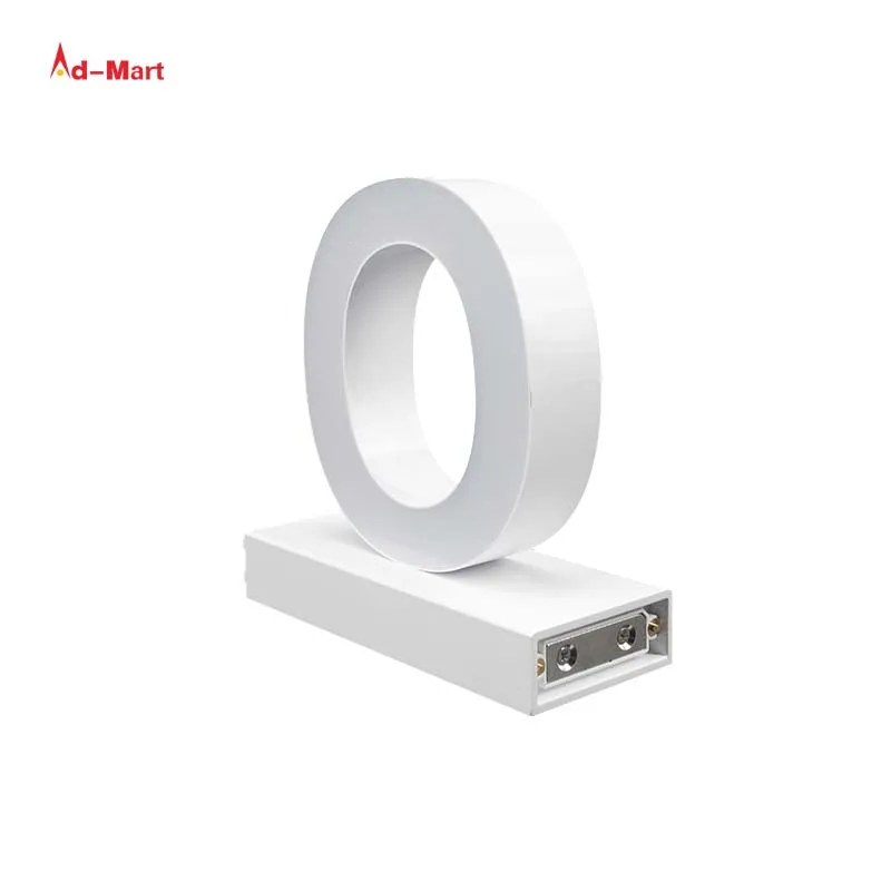 Magnetic LED Letter Signs DIY LED letter Cappital O letter LED Light ...