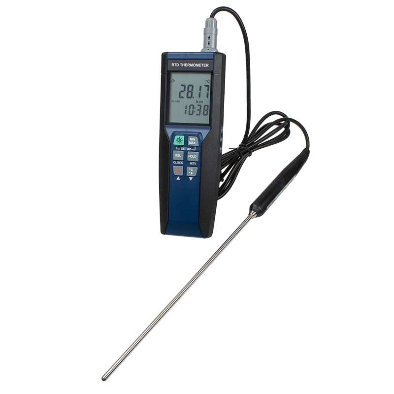 DTM-386 PT100 platinum resistance thermometer with USB Digital ...