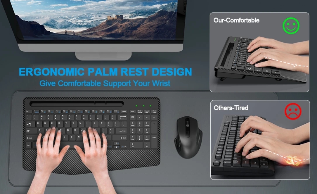 Element Mechanical Silent Keyboard Small 61-key Hot-swappable Two-color ...