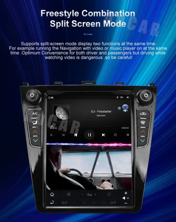 Aucar 10.8'' Android 11 Tesla Screen for Subaru WRX 2015-2021